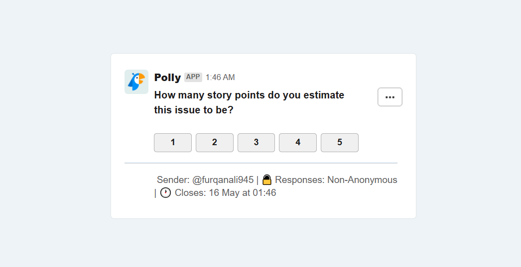 Story Point Estimate